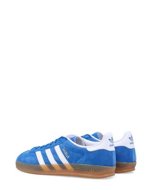 adidas Originals Gazelle Indoor Low-Top Sneakers in Blue for Men | Lyst