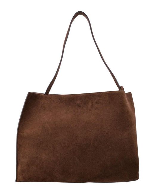 Studio Nicholson The Reflection Logo Detailed Tote Bag in Brown | Lyst