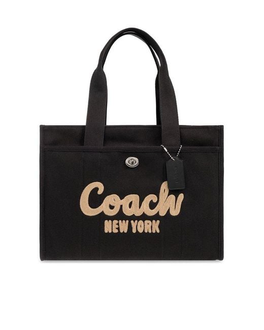 COACH Cargo Tote Bag 42 in Black | Lyst