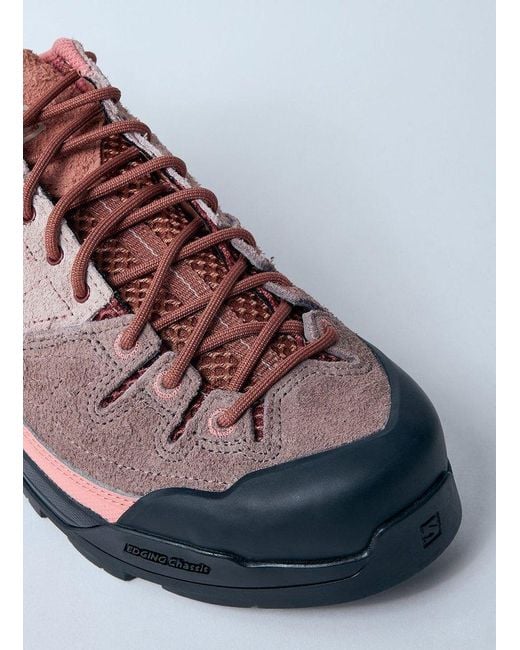 Salomon Lab X Alp Trail Sneakers in Pink for Men | Lyst