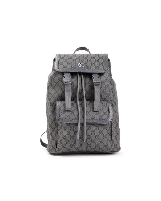 Gucci Backpacks in Gray for Men | Lyst