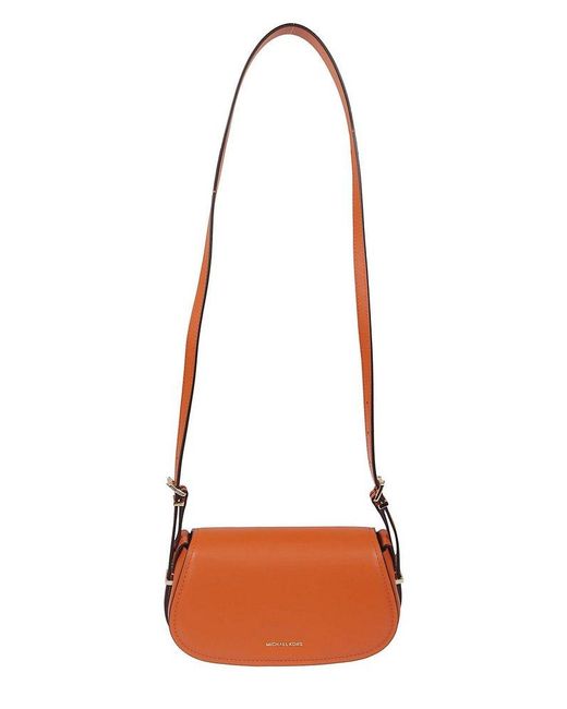 MICHAEL Michael Kors Lydia Small Crossbody Bag in White | Lyst