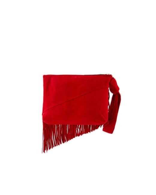 Isabel Marant Faro Gd Pouch in Red | Lyst