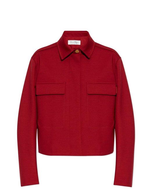 Max Mara Talamo Collared Jacket for Men | Lyst