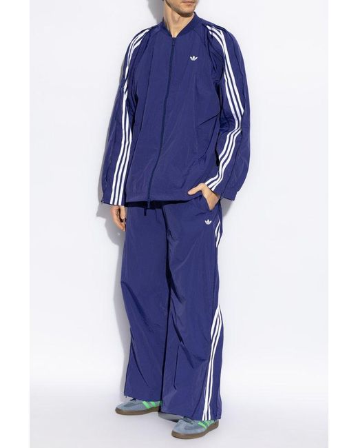 adidas Originals Adilenium Season 3 Oversized Sst Track Top in Blue for ...