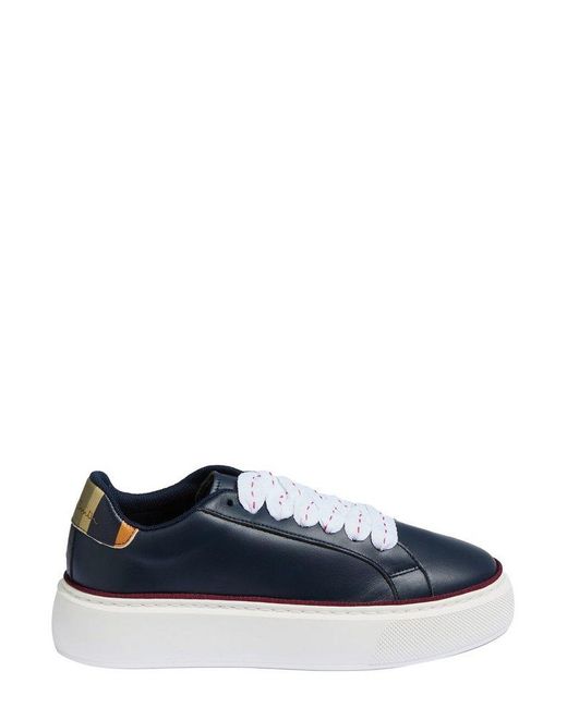 Paul Smith Guppy Platform Sneakers in Blue | Lyst