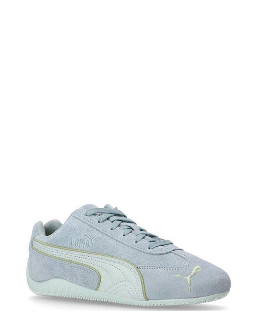 PUMA Speedcat Piping Low-Top Sneakers in Blue | Lyst UK