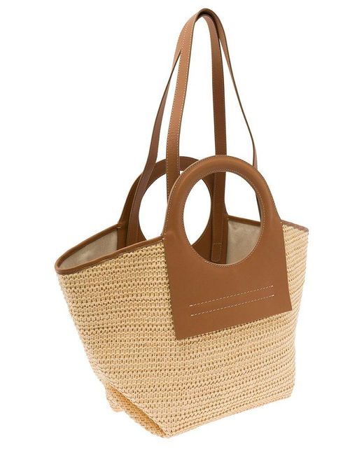 Hereu Cala S Open Top Tote Bag in Brown | Lyst