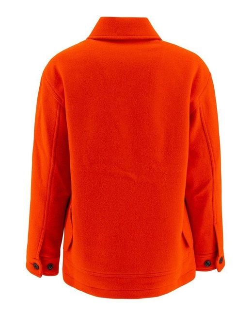 Filson Utility Jacket in Orange | Lyst