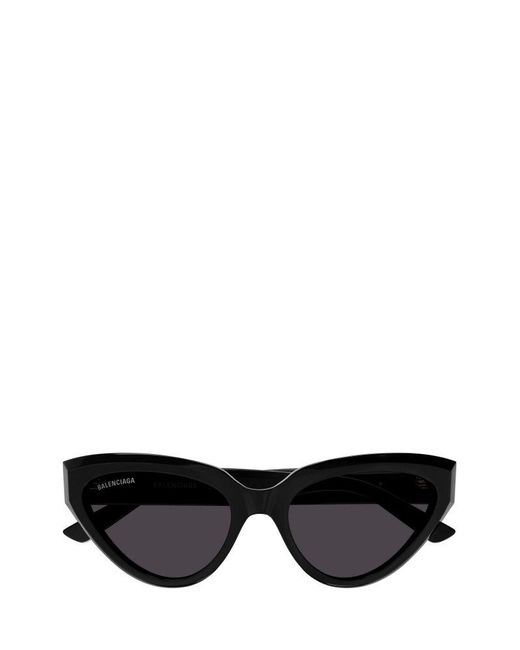 Balenciaga Cat Eye Sunglasses In Black Lyst