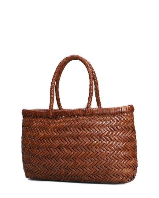 Dragon Diffusion Flat Gora Mini Tote Bag in Brown | Lyst