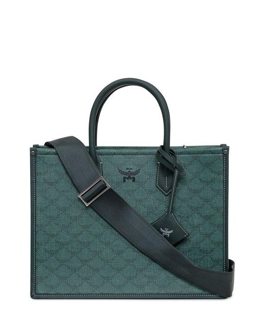 MCM Bags in Green | Lyst