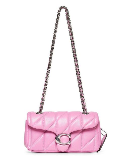 COACH Tabby 20 Shoulder Bag in Pink | Lyst