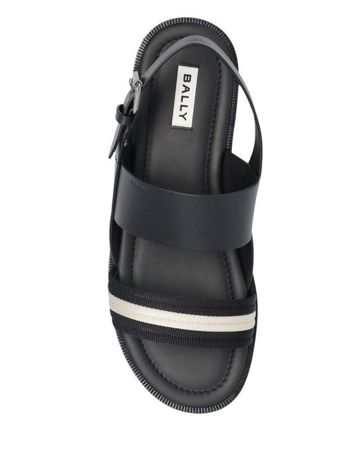 Bally Grovery Sandals in Black for Men | Lyst