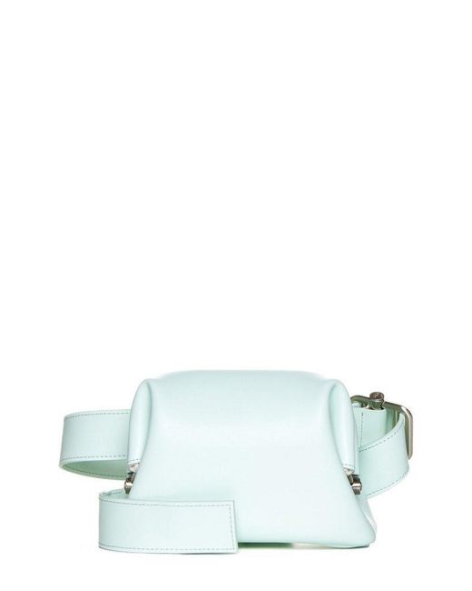 OSOI Logo Detailed Shoulder Bag in Blue | Lyst UK