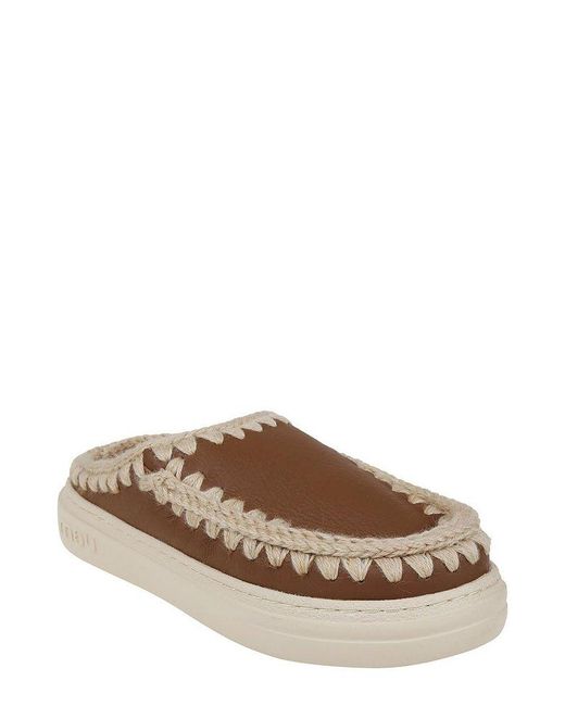 Mou Eskimo Bold Clogs in Brown | Lyst