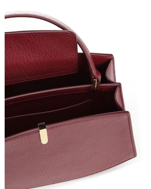 SAVETTE Florence Tote in Red | Lyst