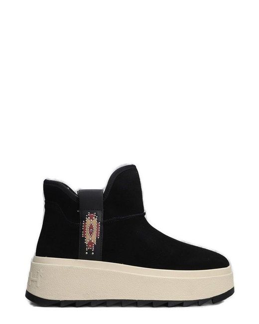 Ash Mask Chunky Sole Ankle Boots in Black Lyst UK