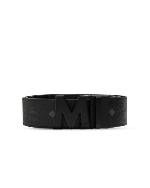 MCM Belt With Logo in Black for Men | Lyst