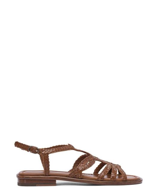 Pons Quintana Strappy Sandals in Brown | Lyst