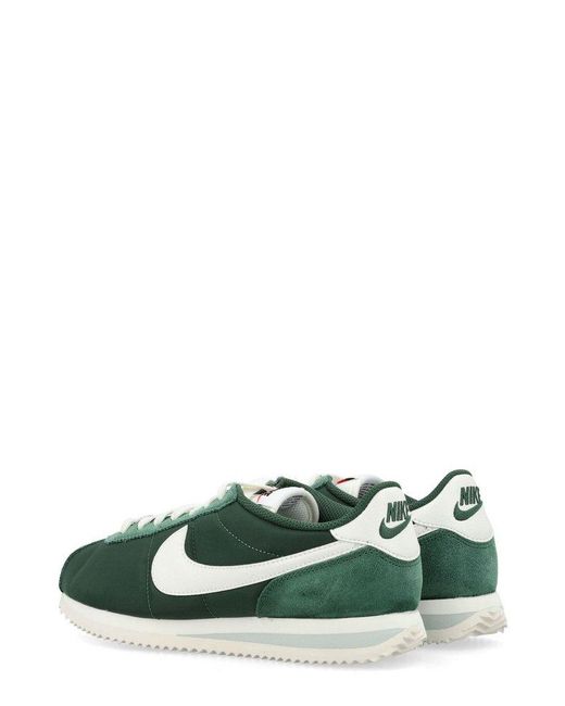 Nike Cortex Txt Panelled Sneakers in Green | Lyst