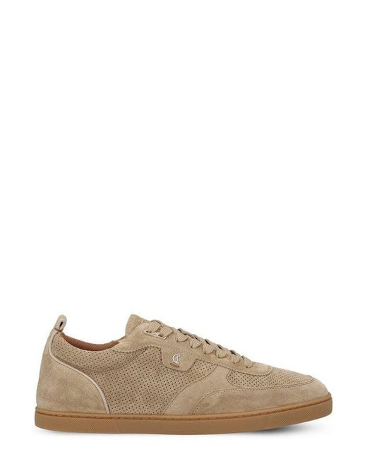 Christian Louboutin Sneakers in Brown for Men | Lyst