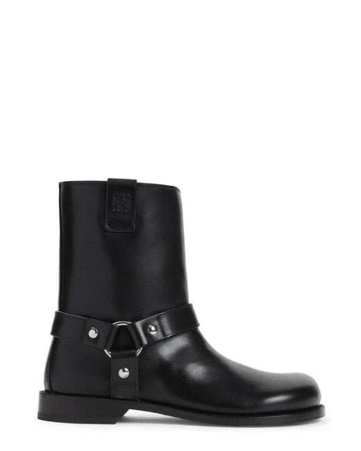 Loewe Campo Boots in Black | Lyst