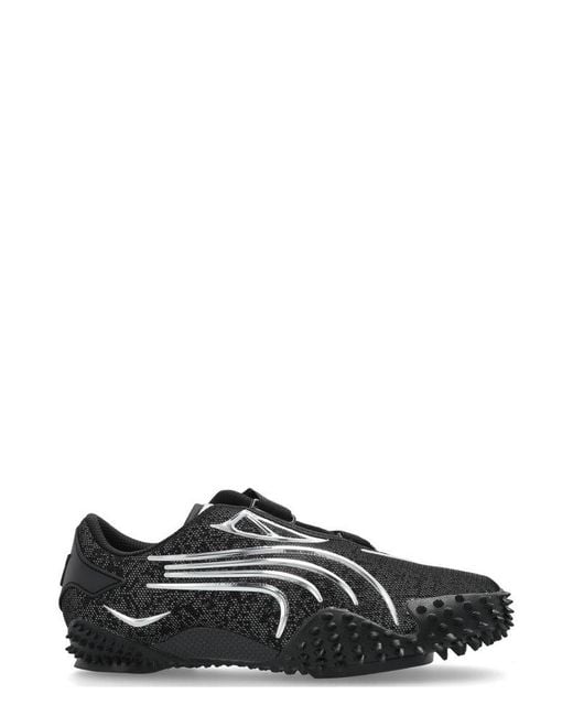 PUMA Mostro Metallic Low-Top Sneakers in Black | Lyst UK