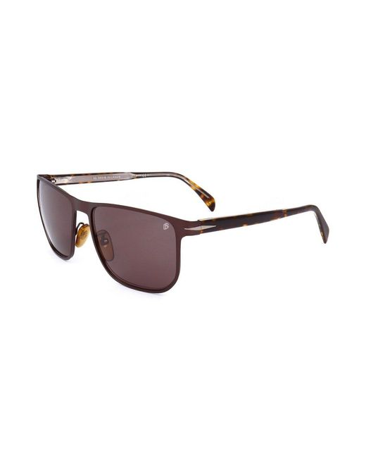 David Beckham Square Frame Full Rim Sunglasses in Purple for Men | Lyst UK