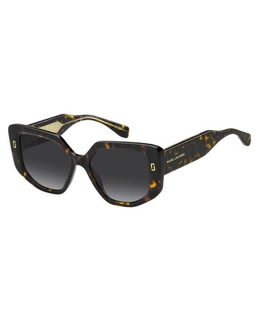 Marc Jacobs Cat Eye Frame Sunglasses in Black | Lyst UK