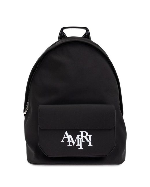Amiri Backpack With Logo in Black for Men | Lyst