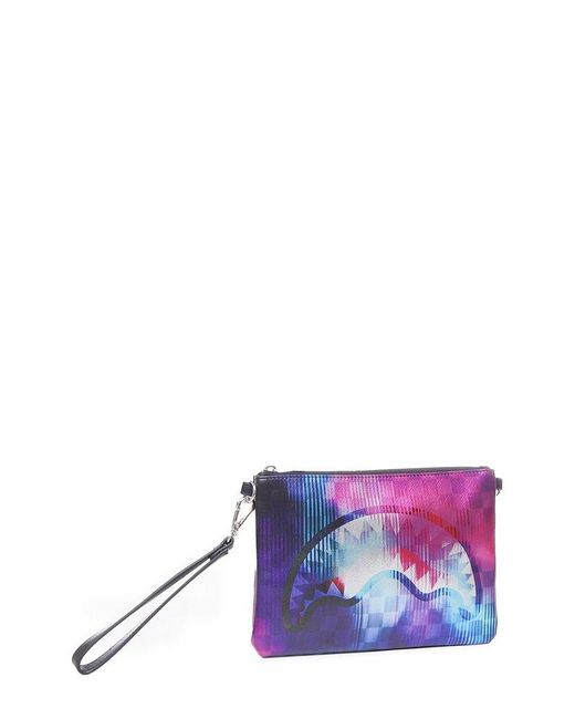 Sprayground Sharkclub Electronica Crossover Clutch Bag | Lyst