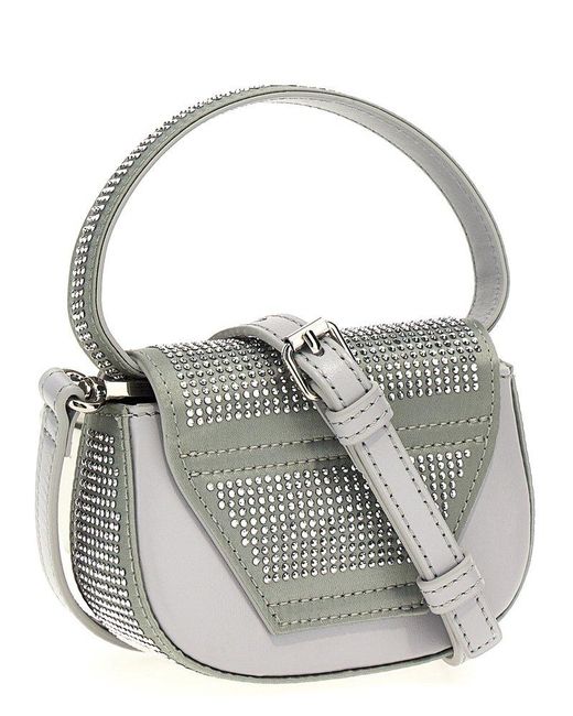 DIESEL 1dr Xs Hand Bags in Metallic | Lyst