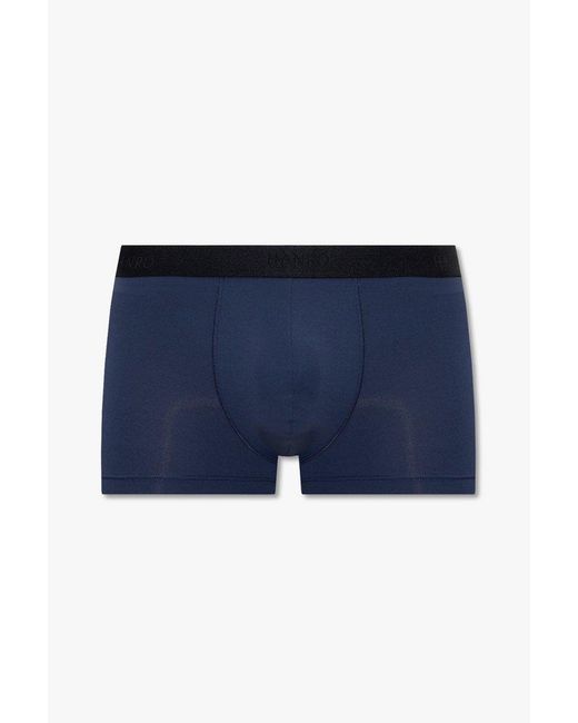 Hanro Seamless Comfort Boxer Briefs in Blue for Men | Lyst UK
