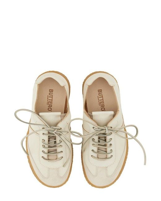 Buttero Classic Urban Sneakers in White | Lyst