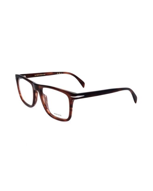 David Beckham Square Frame Full Rim Optical Glasses in Black for Men ...