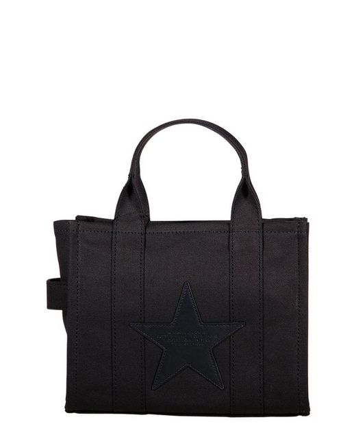 Marc Jacobs The Star Logo Printed Small Tote Bag in Black | Lyst