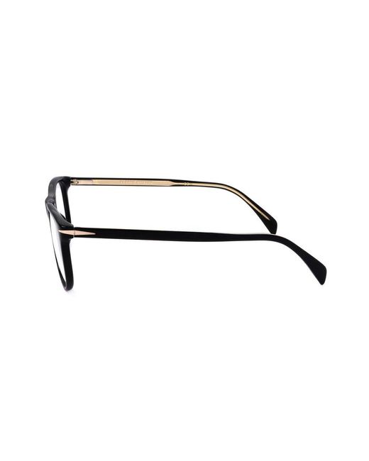 David Beckham Square Frame Full Rim Optical Glasses in Black for Men ...