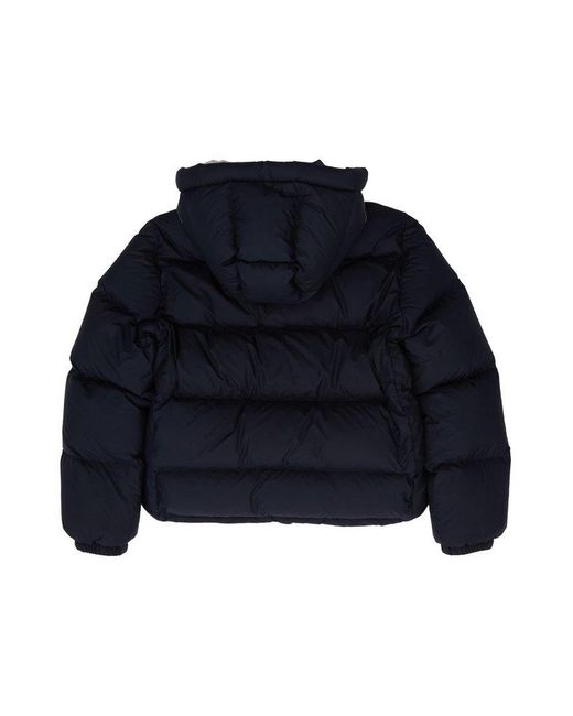 Gucci Zip-Up Puffer Jacket in Blue for Men | Lyst