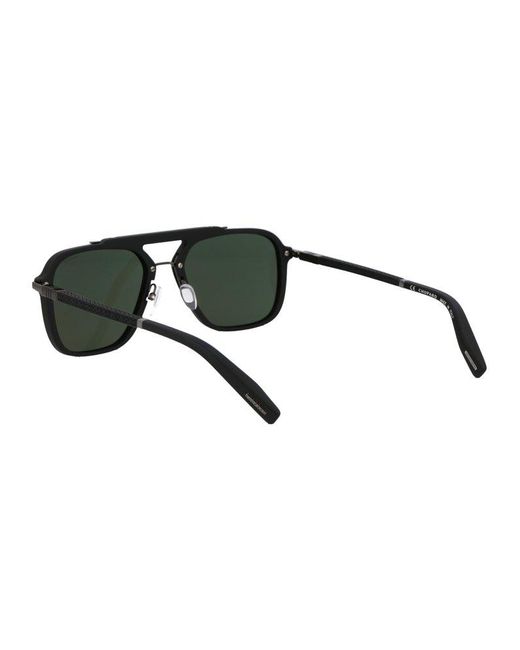 Chopard Aviator Frame Sunglasses in Green for Men | Lyst UK