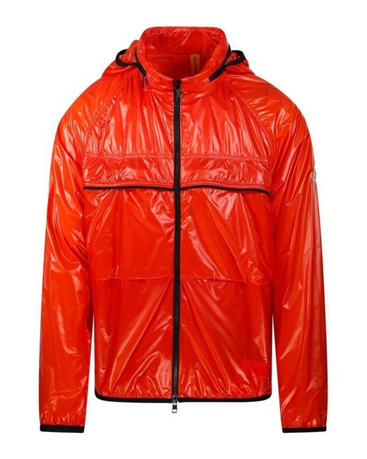 Moncler Genius Moncler X Mercedes Benz Hooded Jacket in Red for Men | Lyst