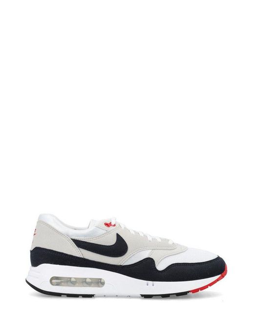 Nike Air Max 1 '86 Big Bubble Red Lace-up Sneakers in White | Lyst