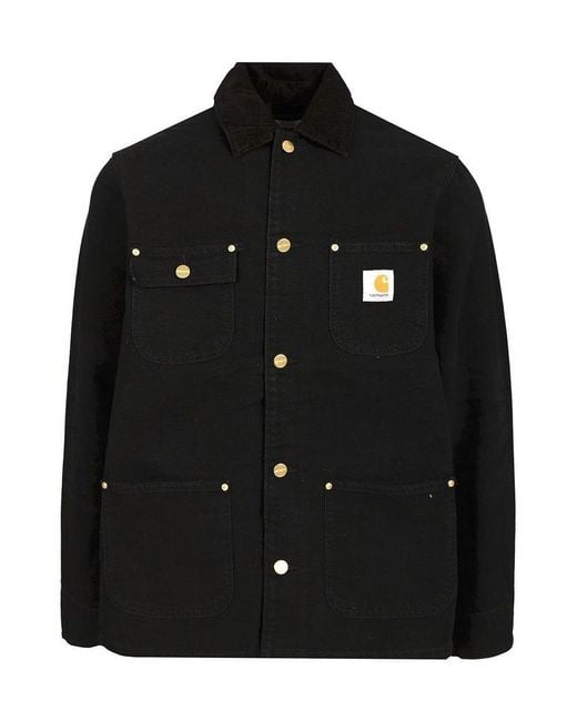 Carhartt Og Chore Jacket in Black for Men | Lyst