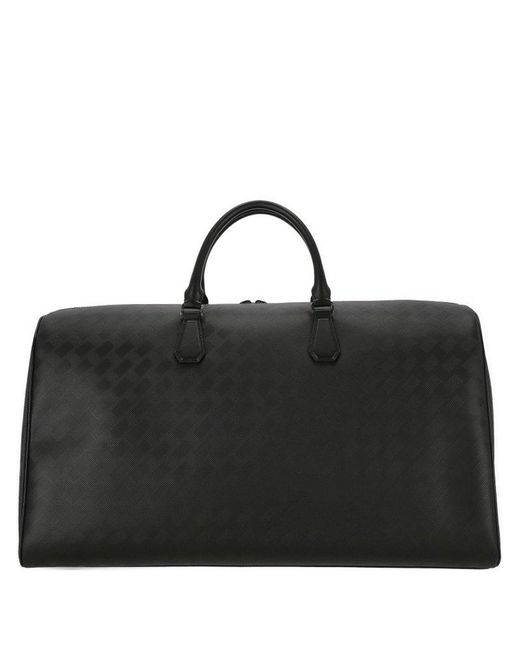 Montblanc Black Leather Bag for Men | Lyst