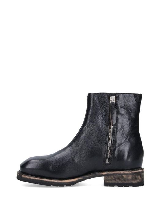Our Legacy Engine Square-Toe Ankle Boots in Black for Men | Lyst