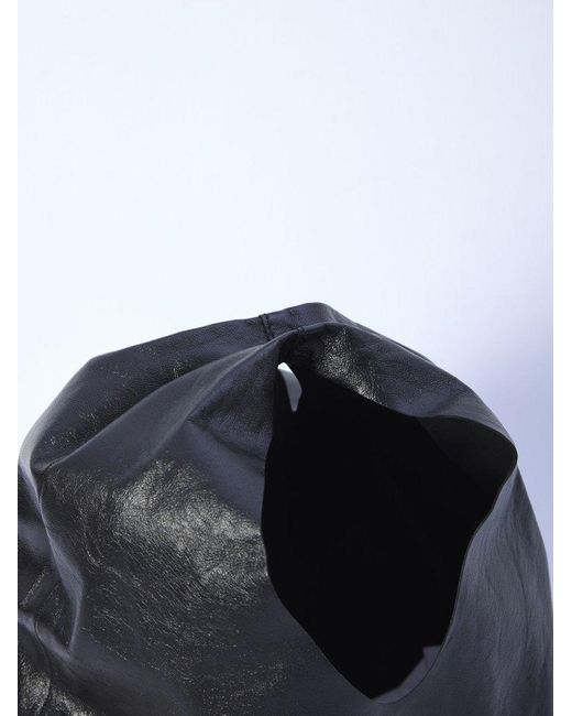 The Row Small Bindle Bag in Black | Lyst