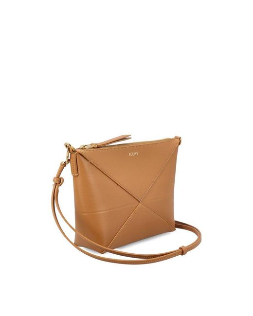 Loewe Puzzle Fold Pouch in White | Lyst