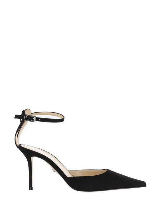 Mach & Mach Heart Detailed Pointed Toe Pumps in Black | Lyst