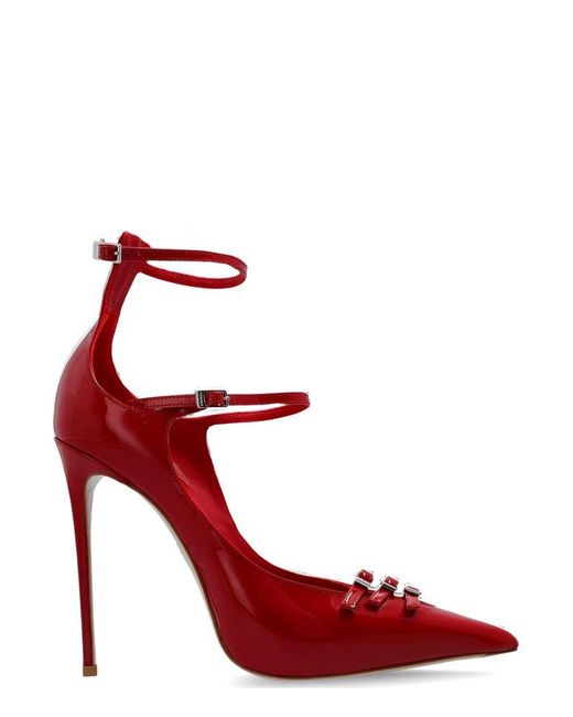 Le Silla Morgana Pumps in Red | Lyst