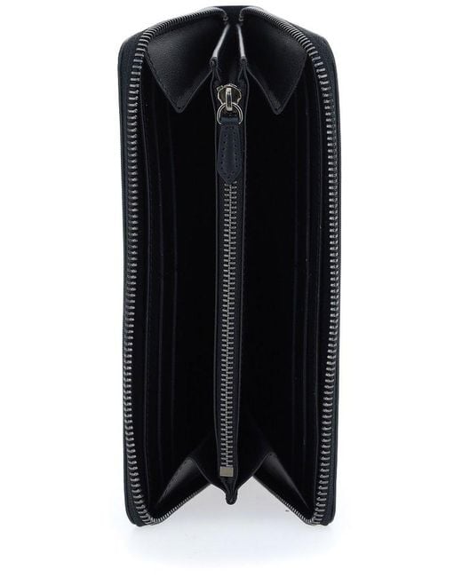 Givenchy Chain Logo Zip-around Wallet in Blue for Men | Lyst